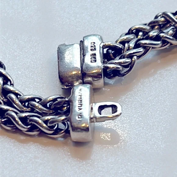 David Yurman Double Wheat Chain Necklace DAVID YURMAN Double Wheat